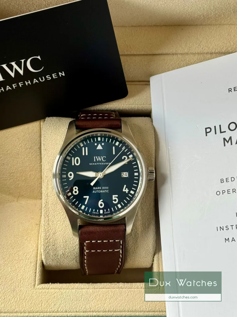 IWC Pilot's Watch Mark XVIII ref IW327010 DR01815 - Dux Watches